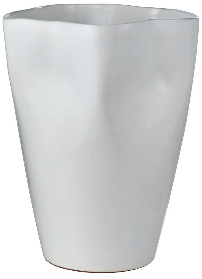 ORGANIC Váza 30 cm - bílá