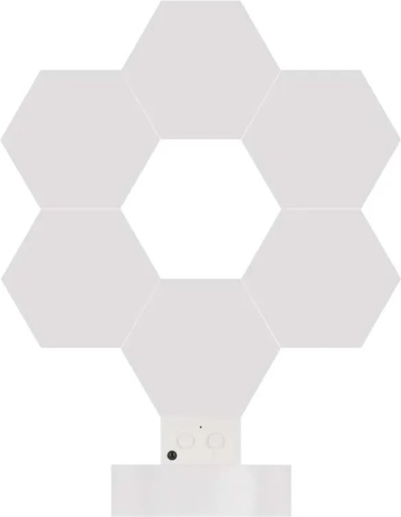 Stolní LED lampa GoSmart Hexagon 6 dílů vícebarevná/bílá