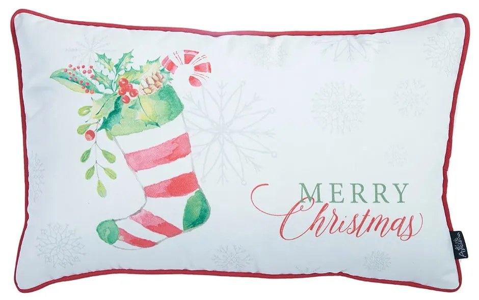 Povlak na polštář s vánočním motivem Mike & Co. NEW YORK Honey Christmas Sock, 30 x 51 cm