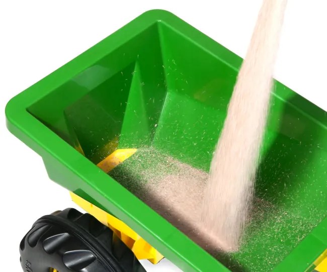 Přívěs na posyp písku Rolly Toys 125111 John Deere