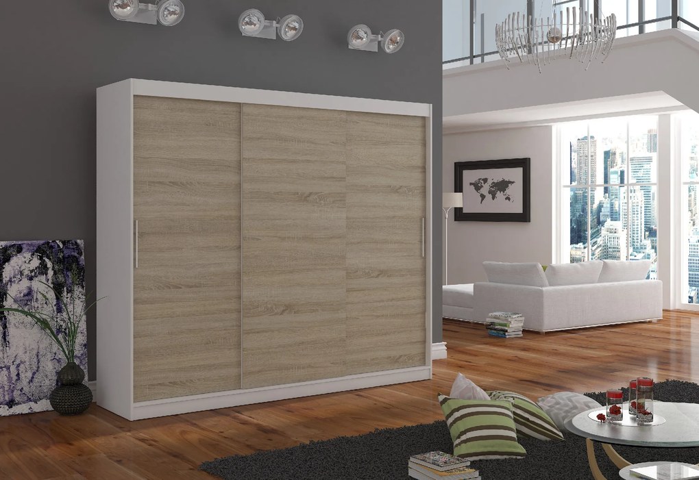 ADRK Furniture Posuvná skříň ANTOS 250 ADRK-SW-ANT-WS-250