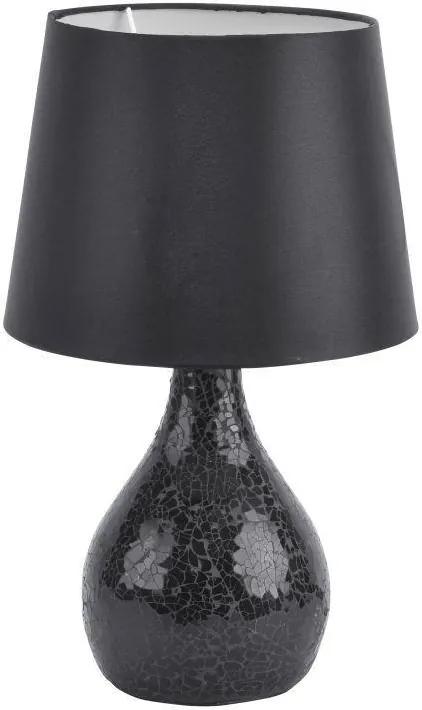 LD 11245-18 CORNELIUS Stolní lampa, váza, černá, mozaika - LEUCHTEN DIREKT