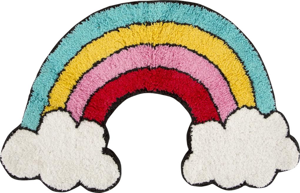 Sass & Belle Dětský bavlněný koberec ve tvaru duhy Over The Rainbow