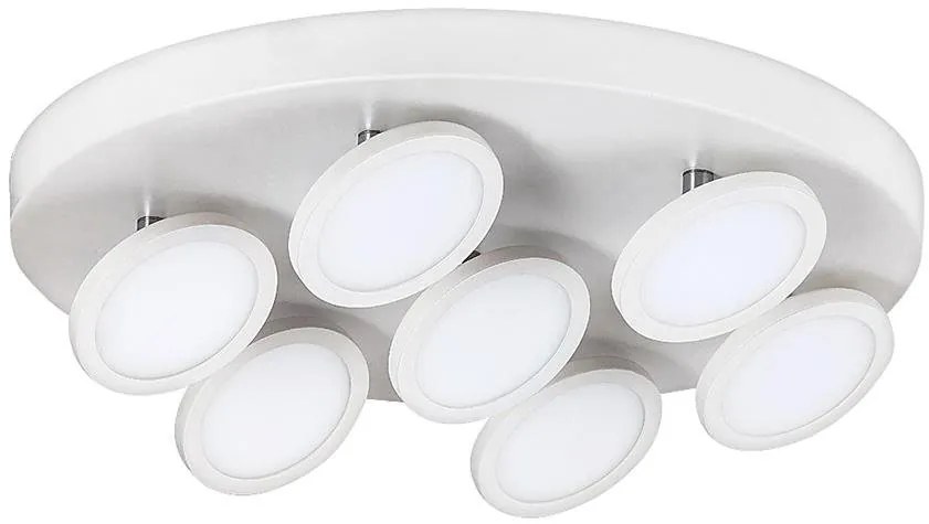 Bodové osvětlení rabalux - led stropní svítidlo 7xled/6w/230v bílá