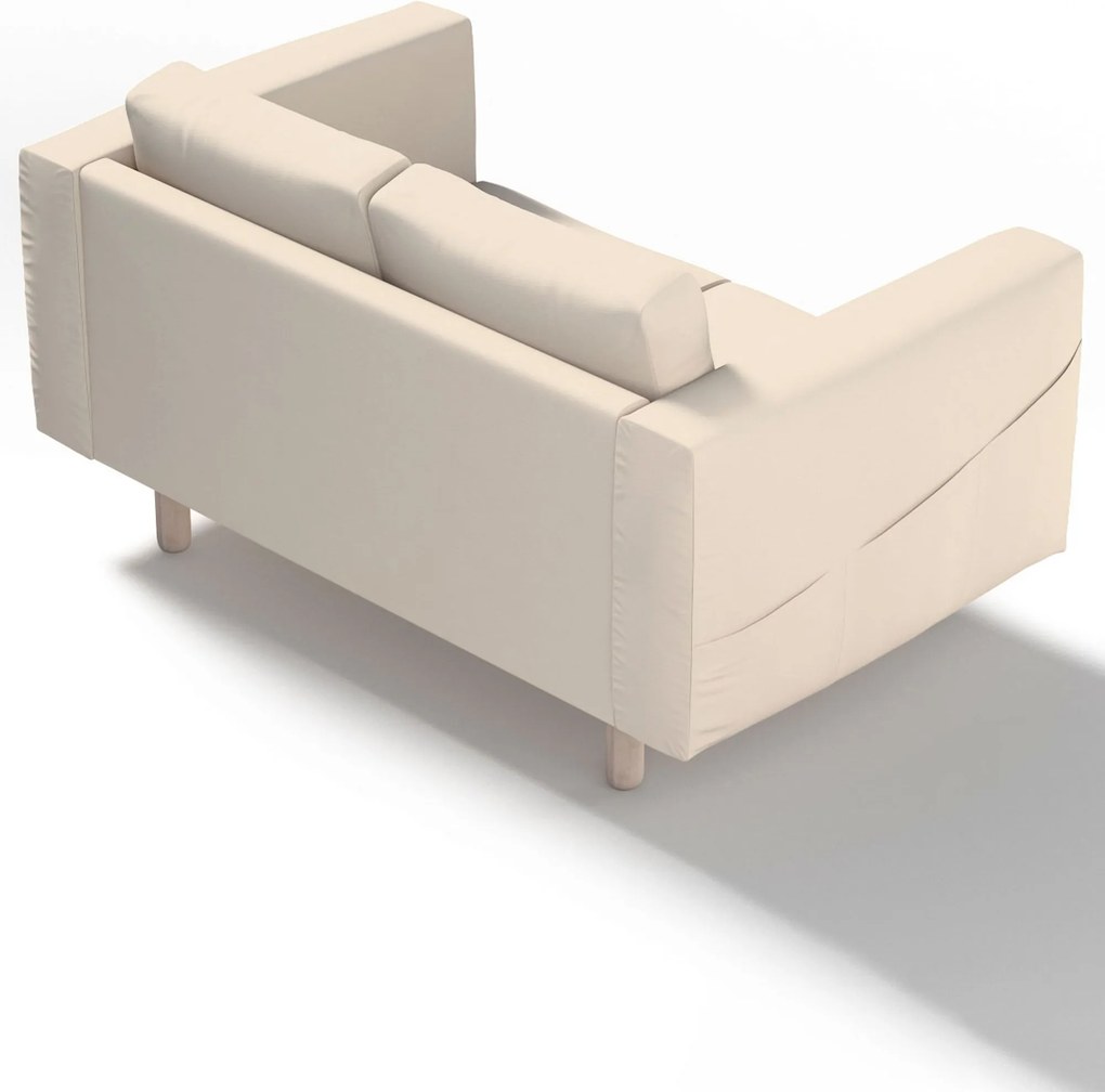 Potah na pohovku IKEA Norsborg 2-místná barva béžová látka pletený vzor