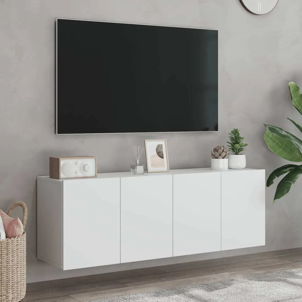 vidaXL TV skříňky nástěnné 2 ks 60 x 30 x 41 cm [836939] Barva: kouřový dub