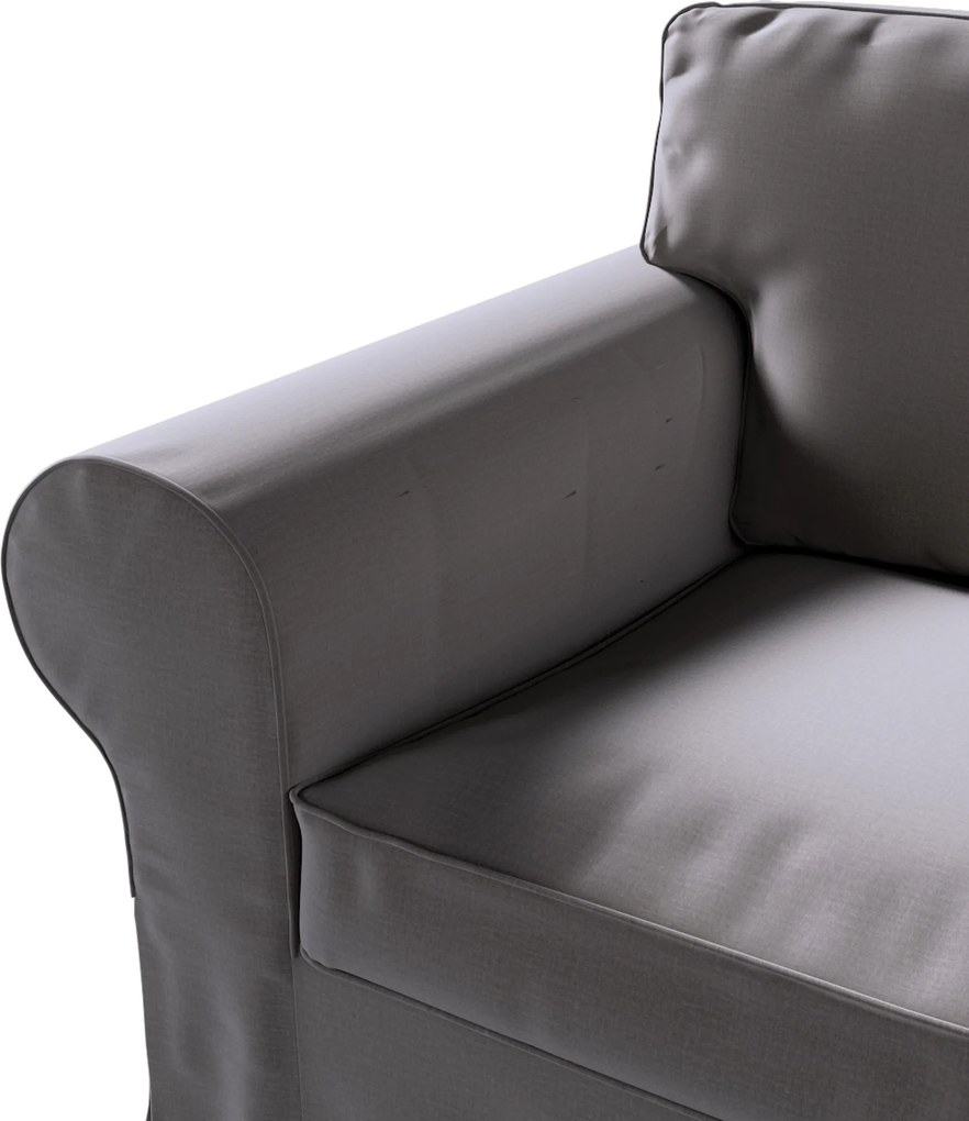 Potah na křeslo IKEA Ektorp barva hnědá látka sametová
