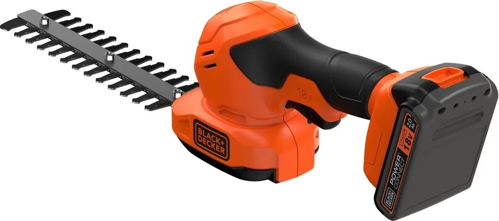 Aku nůžky na trávu/keře Black+Decker BCSS18D1-QW, 18 V / 2,0 Ah Li-Ion