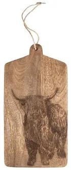 Dekorativní dřevěné prkénko BULL Clayre &amp; Eef 6H2303