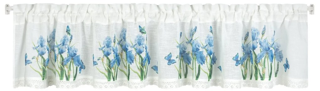 KRÁTKÁ ZÁCLONA NA PÁSCE ALA 150X30 CM VÍCEBAREVNÁ