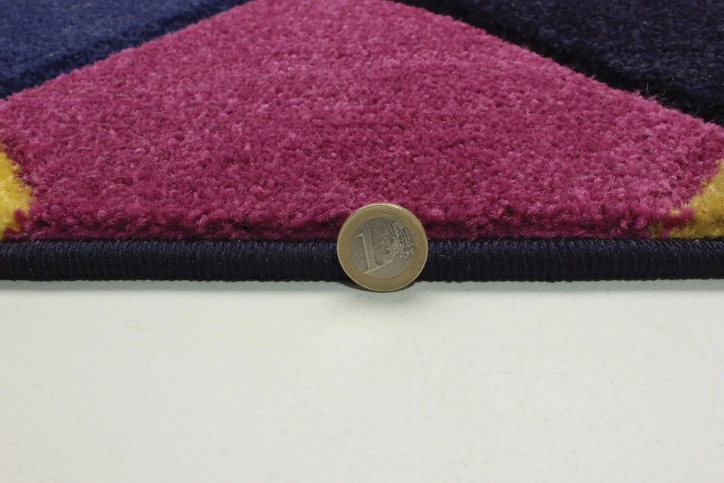 Flair Rugs, Kusový koberec Spectrum Samba Multi kruh, 160x160 (průměr) kruh, vícebarevná, ložnice