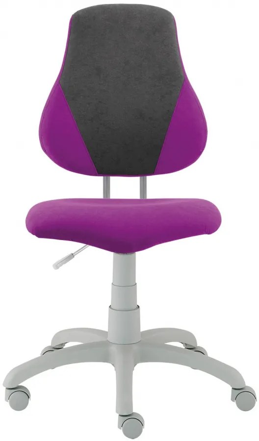 ALBA dětská rostoucí židle FUXO V-line fialovo-šedá
