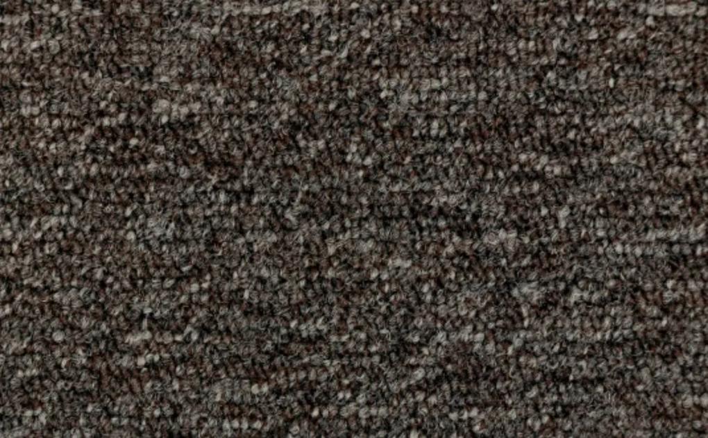 MAVERICK Metrážový koberec MEDUSA 43 BARVA: Hnědá, ŠÍŘKA: 4 m