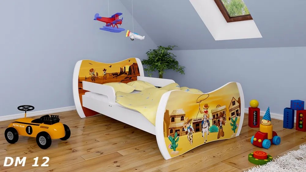 Dětská postel Dream vzor 12 140x70 cm