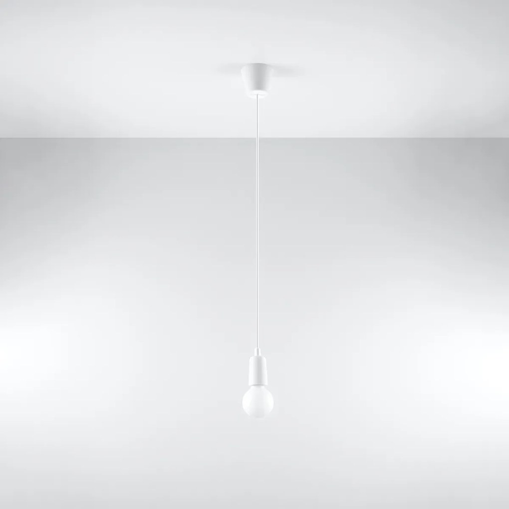 Sollux Lighting Závěsné svítidlo DIEGO 1 bílé
