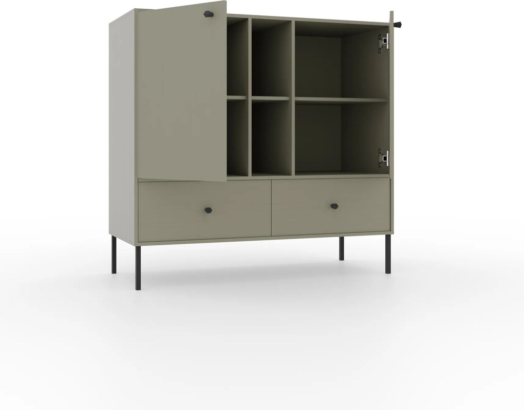 ADRK Furniture Komoda 2D 2S 2P Tili ADRK-CHES-TIL-2D-2S-2P-E