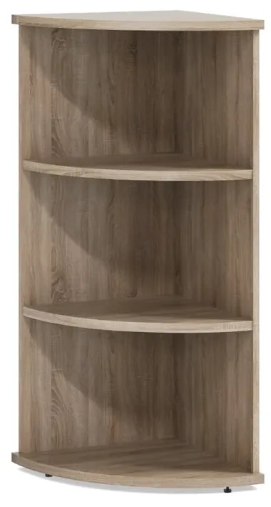 Střední rohová skříň Impress 37 x 37 x 119,6 cm, dub sonoma