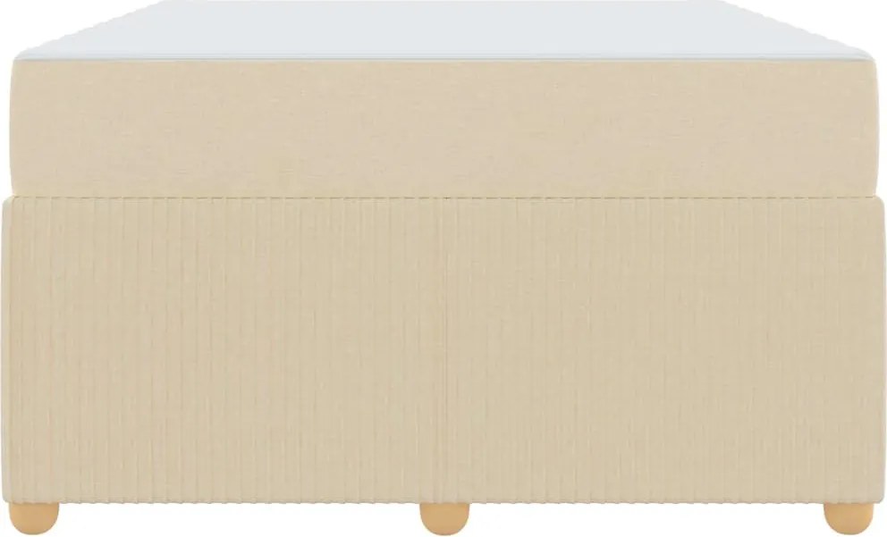 Rám postele Krémová 120 x 190 cm textil 3398371