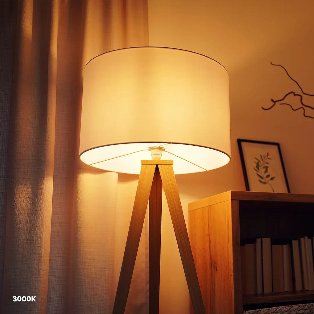 Dekorační LED žárovka se zrcadlovým vrchlíkem E27 teplá 2700k 4w 430 lm zlatá