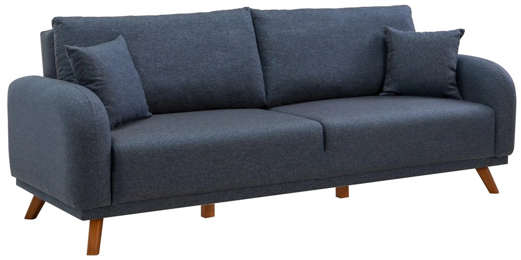 Hanah Home Set křesla a pohovky HERA tmavě modrý 237 cm
