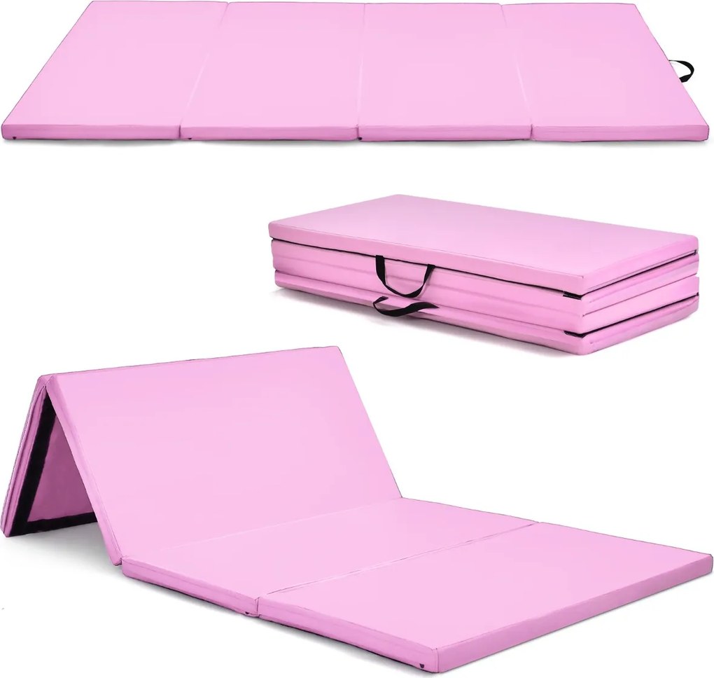 Costway 240 x 120 x 5 cm měkká podložka na gymnastiku skládací