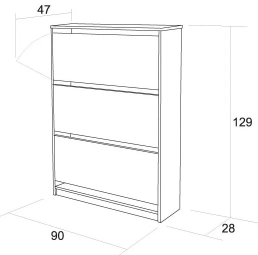 Bradop Botník 3.patrový