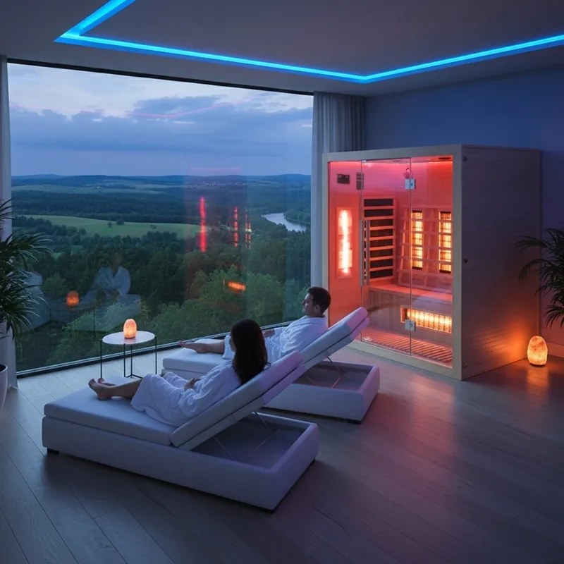 BPS-koupelny Infrasauna Relax HYD-2913 175x120, 4 osoby
