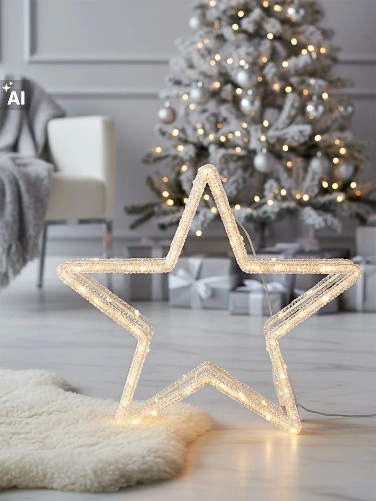 Sinsay - Vánoční LED lampa - bílá