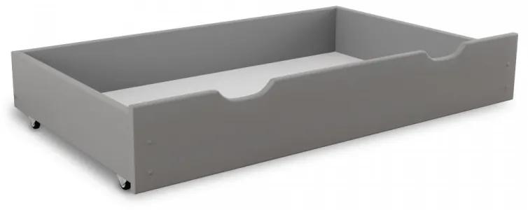 Úložný box pod postel 98 cm, šedá