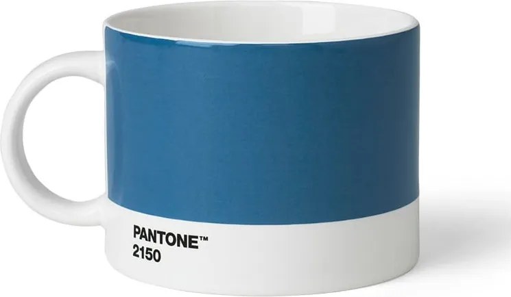 Modrý hrnek na čaj Pantone 2150, 475 ml
