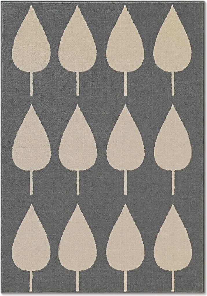 Hanse Home, Dětský koberec Adventures 106216 Grey Cream, 160x235, šedá, dětský pokoj Biano.cz