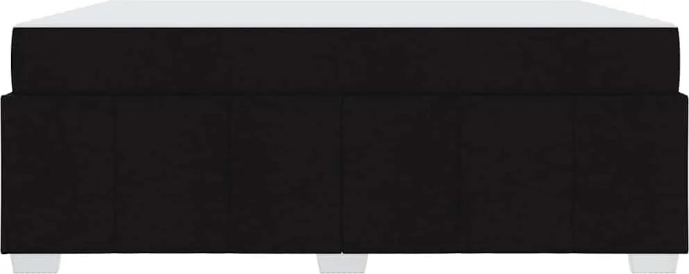 Rám postele s matrací Černá 180 x 200 cm textil 3398302