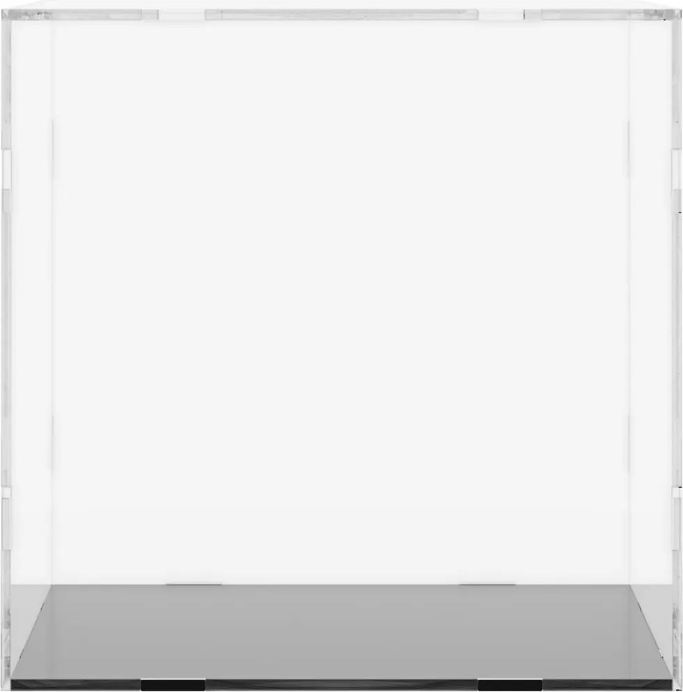 Průhledná reklamní krabice 30 x 30 x 30 cm akrylová 154913