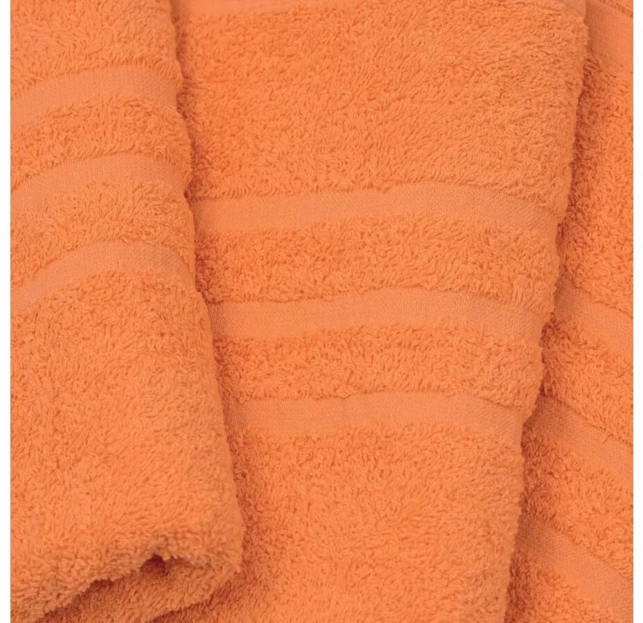 DekorTextil Bavlněné ručníky nebo osušky Comfort - oranžové ROZMĚR: 70 x 140 cm