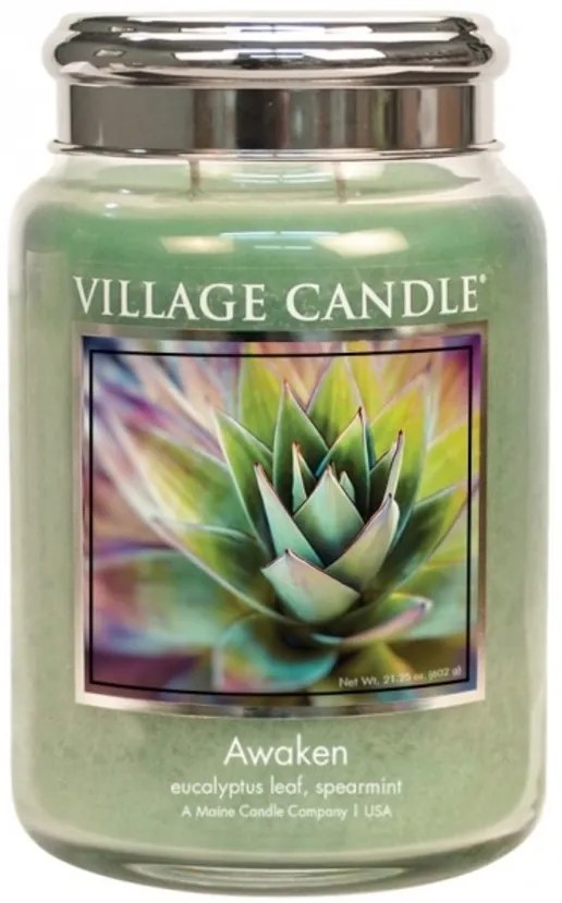 Village Candle Vonná svíčka ve skle - Awaken, 26oz