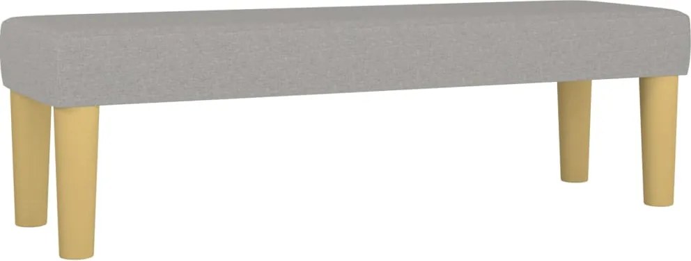 Box spring postel s matrací světle šedá 140 x 190 cm textil 3137309