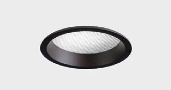 Zápustné LED svítidlo Kohl Lighting LIM Ø136mm černé 12W 3000K