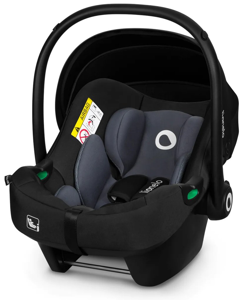 Autosedačka Lionelo ASTRID i-size 40-87 cm Barva: Black Grey