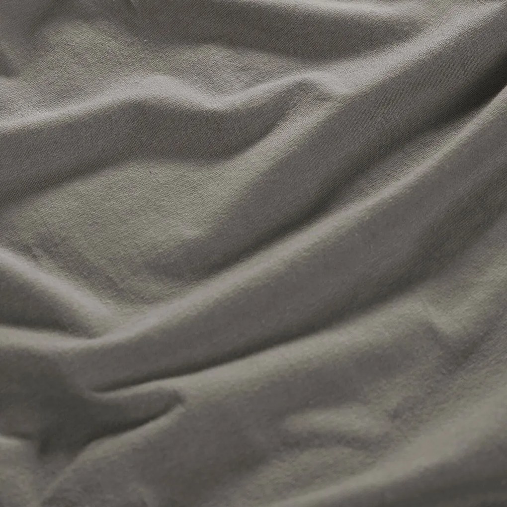 4Home jersey prostěradlo Lycra antracit, 120 x 200 cm