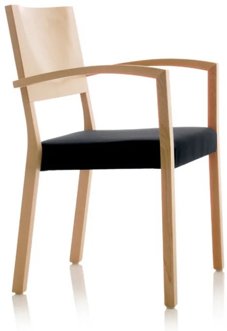 Wiesner-Hager S13 6711-111 - Konferenční židle  - Černá