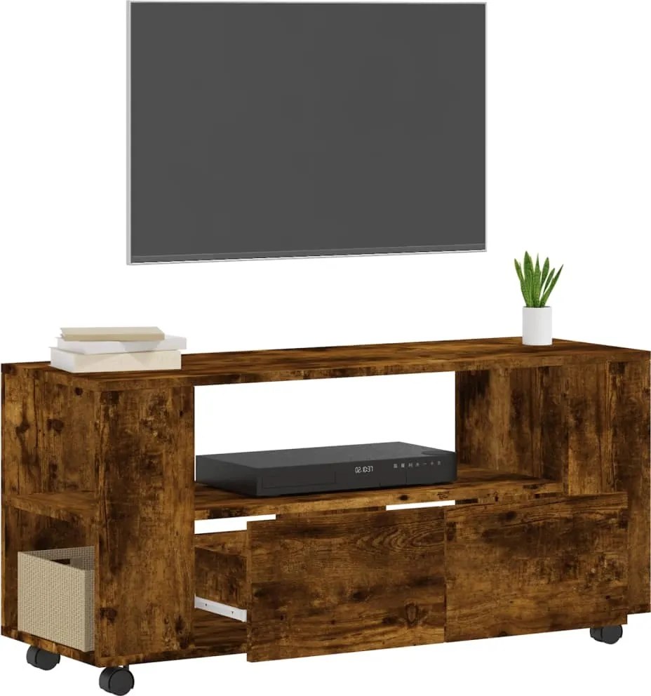 vidaXL TV skříňka 102 x 34,5 x 43 cm kompozitní dřevo [833747] Barva: dub sonoma