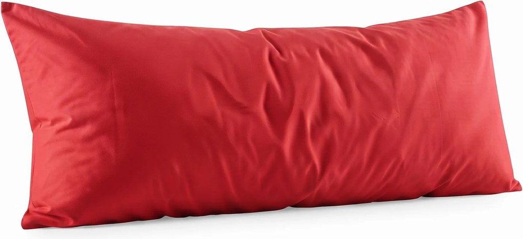 Kvalitex Bavlněný povlak na relaxační polštář červený 50x150cm