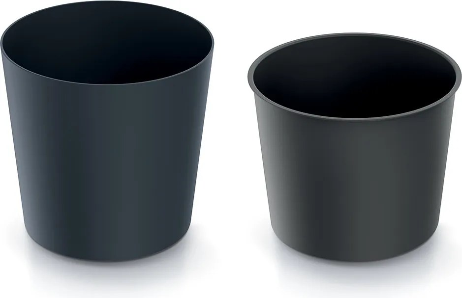 Květináč NURBI ROUNDED bílý