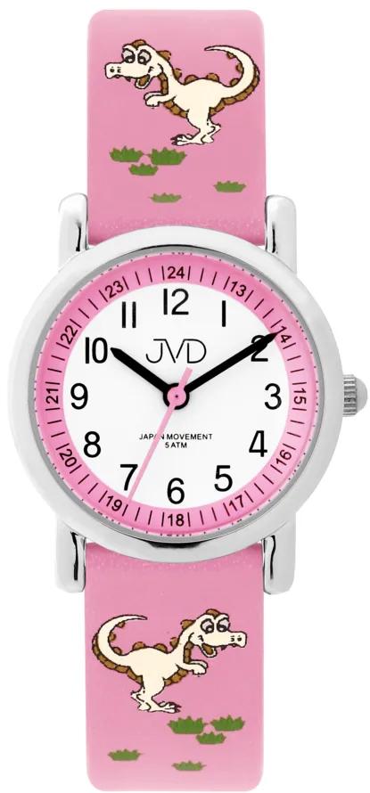 JVD Dětské růžové náramkové hodinky JVD J7199.1