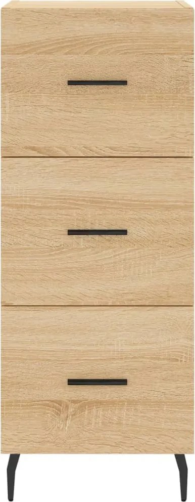 Skříň highboard dub sonoma 34,5 x 34 x 180 cm kompozitní dřevo 3200212