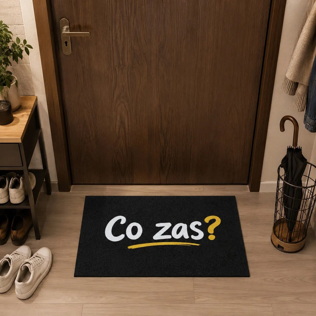 Mercury Flooring, Rohožka Co zas 40x60 cm - na ven i na doma, 40x60, černá