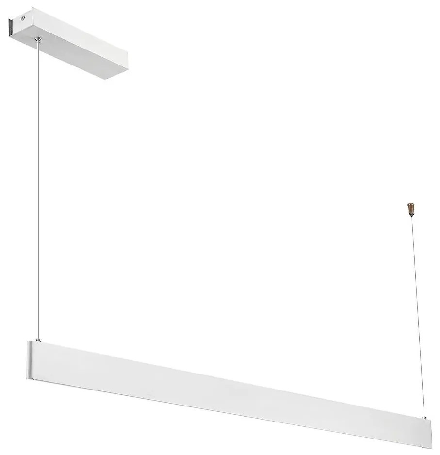 LED Lustr na lanku LINEA LED/36W/230V 3000/4000/5700K CRI 90 bílá