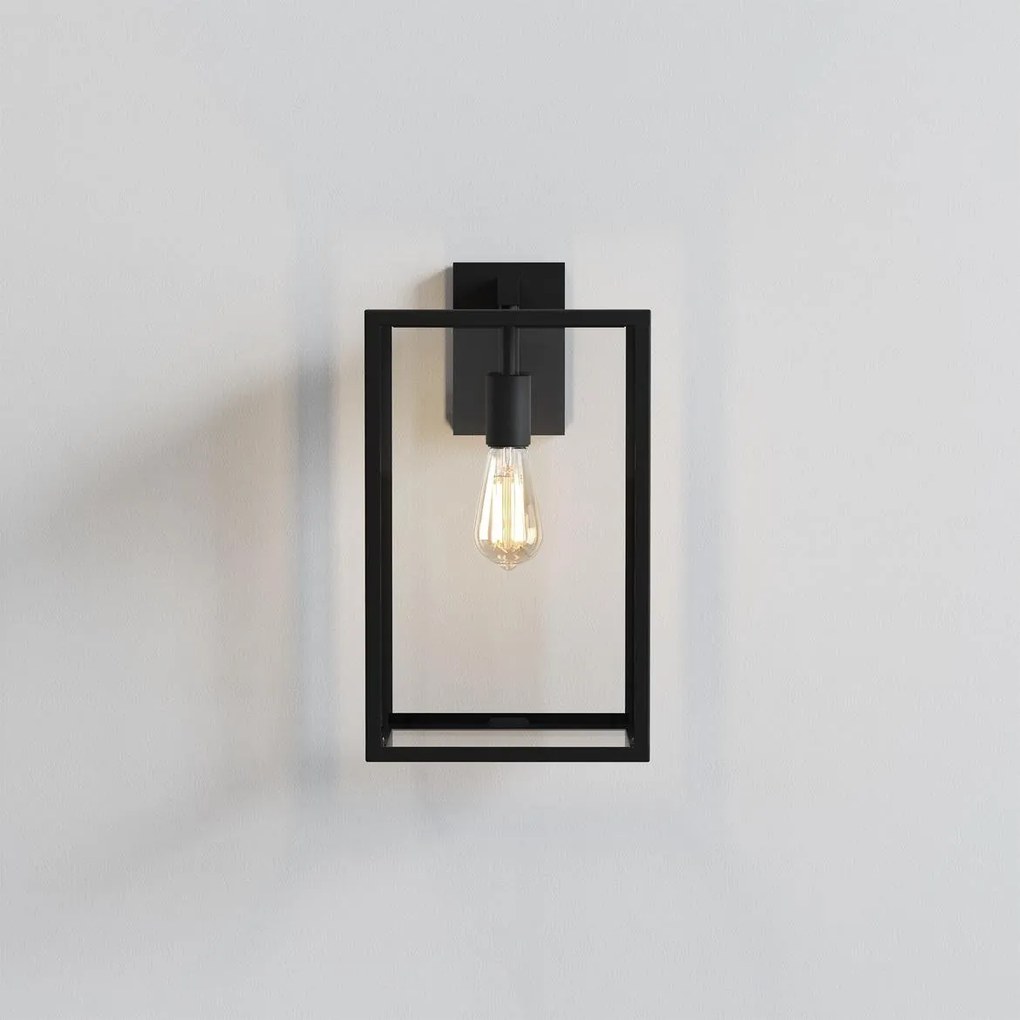 AST 1354007 Venkovní nástěnné svítidlo Box Lantern 450 60W E27 černá - ASTRO Lighting