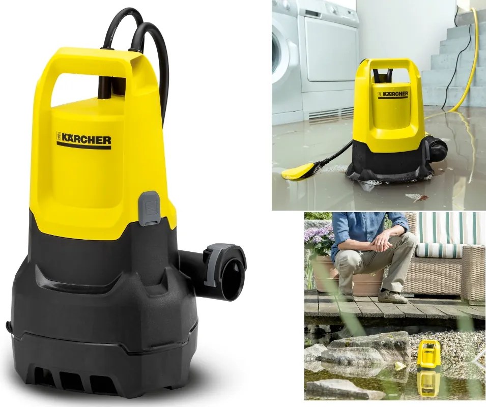 Kärcher SP 5 Dirt Kalové čerpadlo s výtlakem 7 m, 500 W, 230 V (1.645-503.0) – Záruka 5 let
