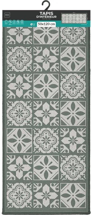 Zelený pratelný běhoun 50x120 cm Constantine – douceur d'intérieur
